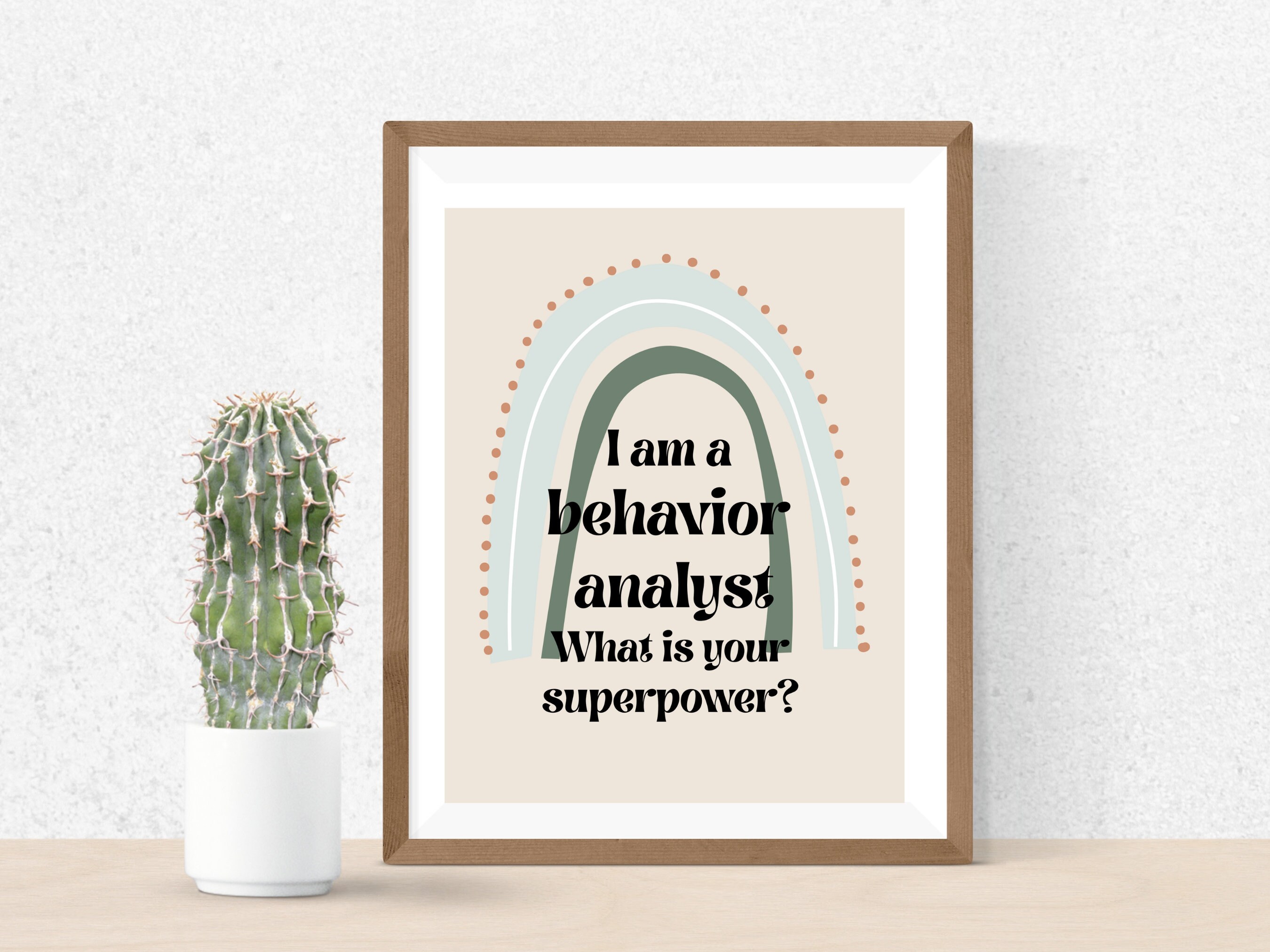 Printable Wall Art for Behavior Analyst Office Decor Home - Etsy