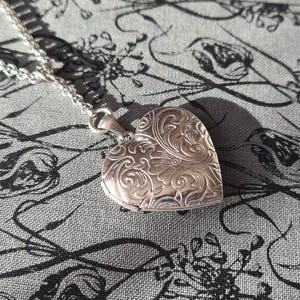 Ellen Hutter Nosferatu Heart Locket Necklace - Gothic Horror, Vampire ...