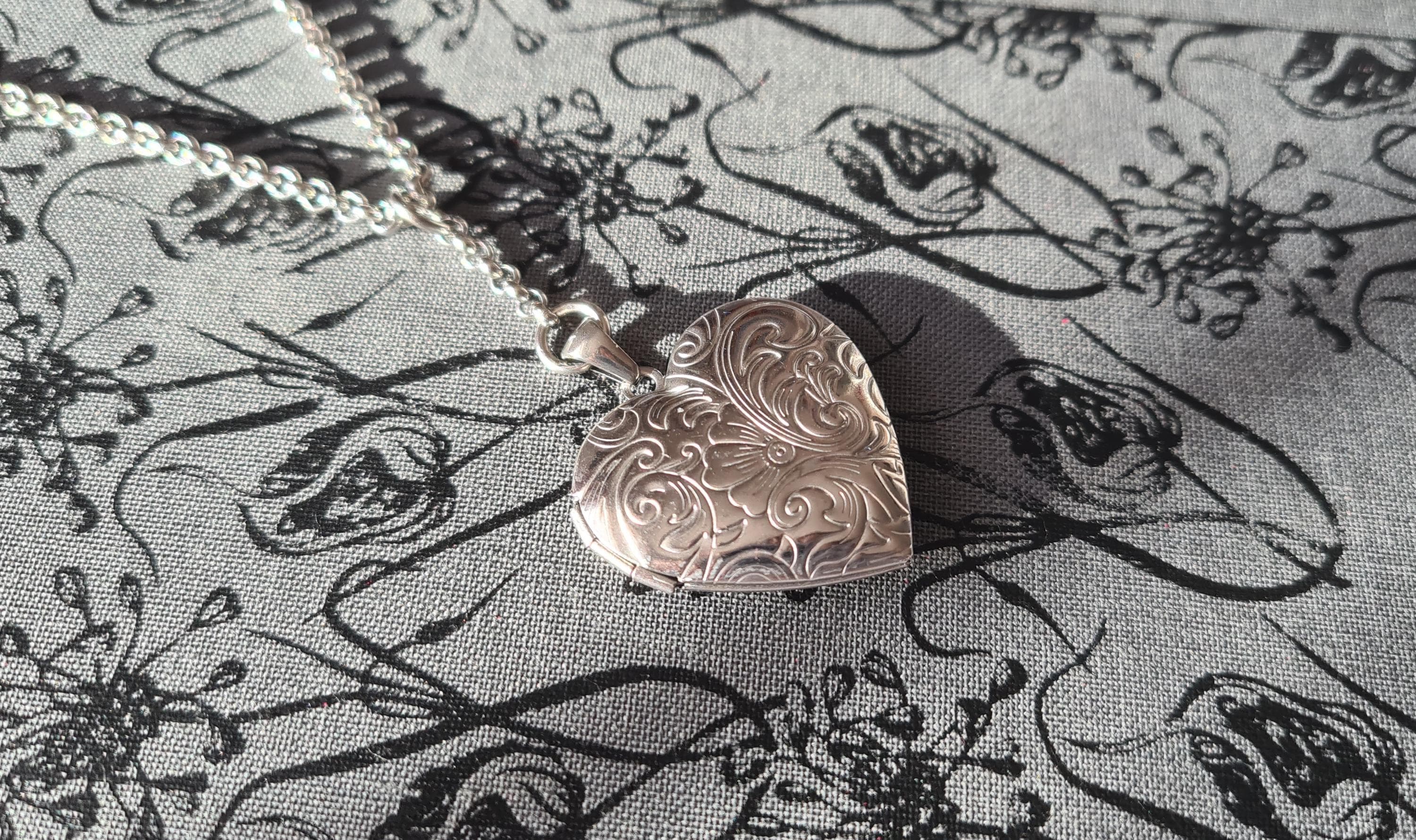Ellen Hutter Nosferatu Heart Locket Necklace - Gothic Horror, Vampire ...