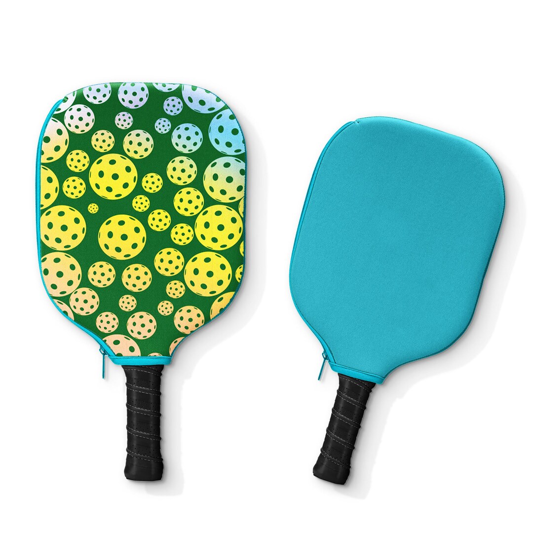 Pickleball Paddle Cover Pickle Pattern – Green Quality, Durable ...