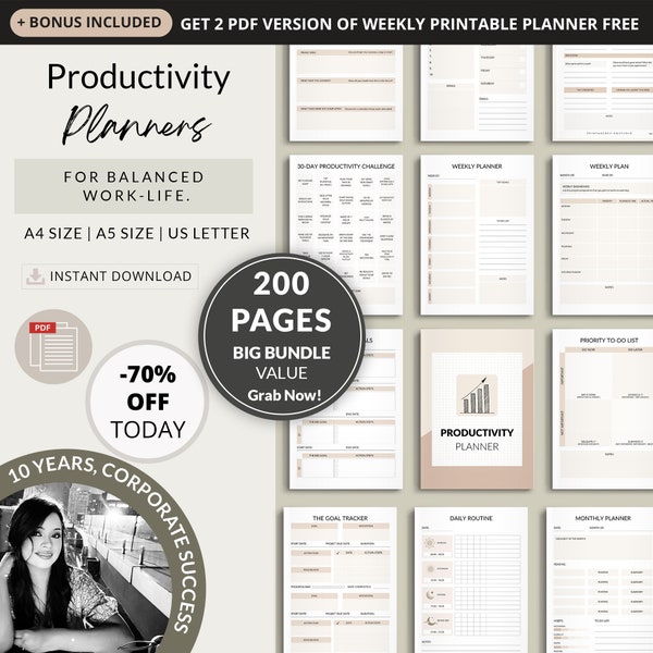 Productivity and Time Management - Etsy
