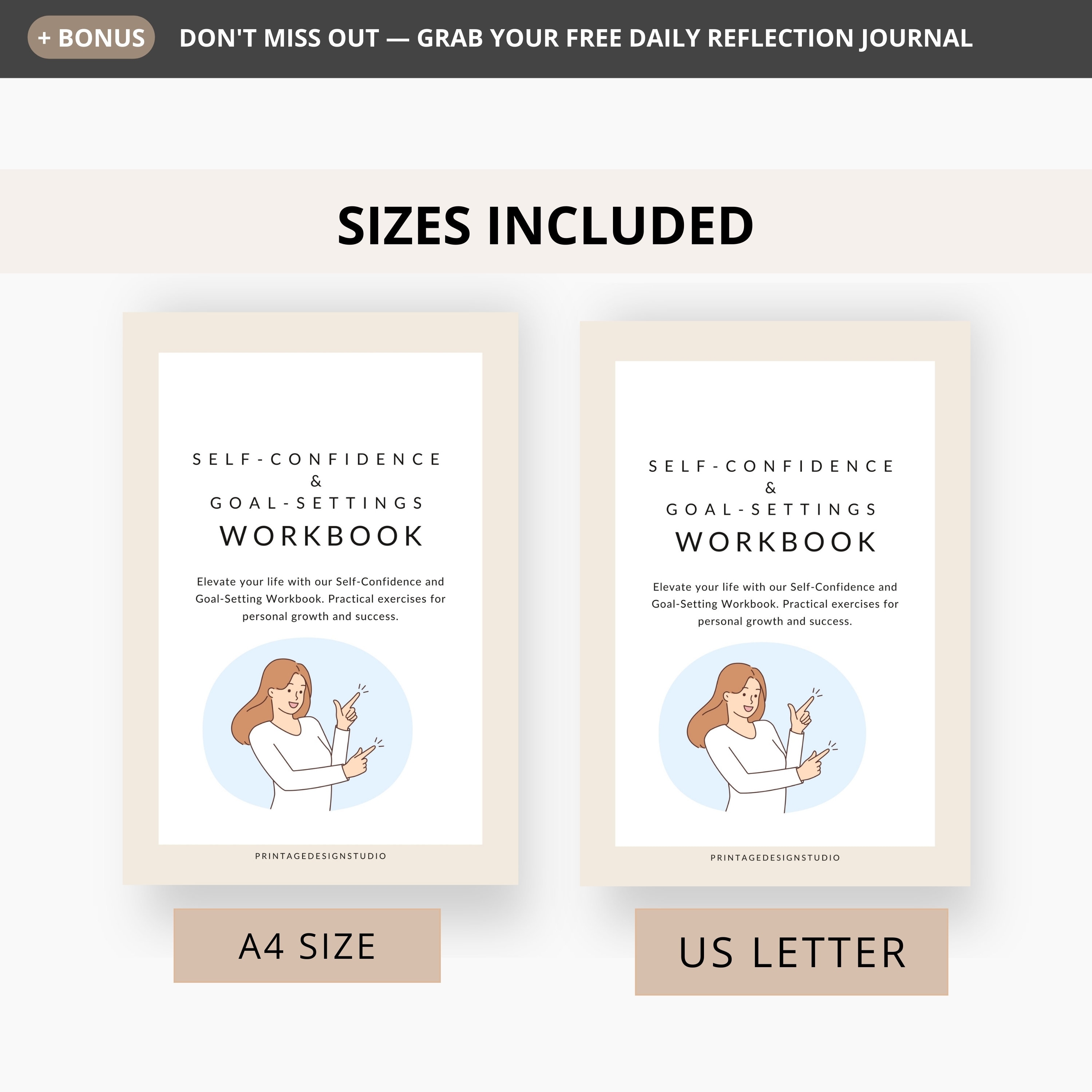 Goal Setting Guide and Personal Development Worksheets for Self ...