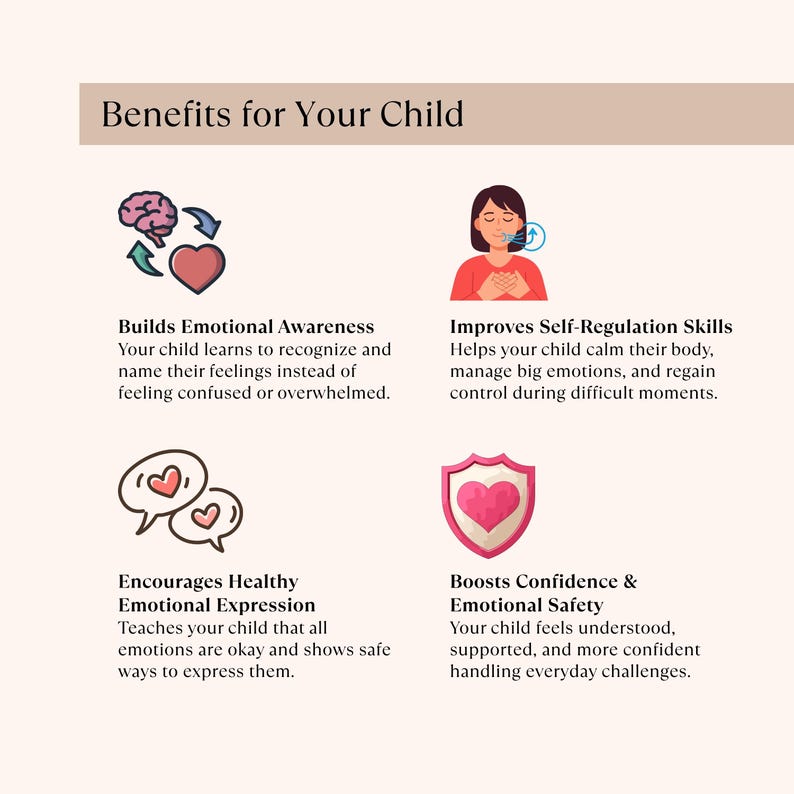 Zones of Regulation Chart for Kids, Emotional Regulation and SEL ...