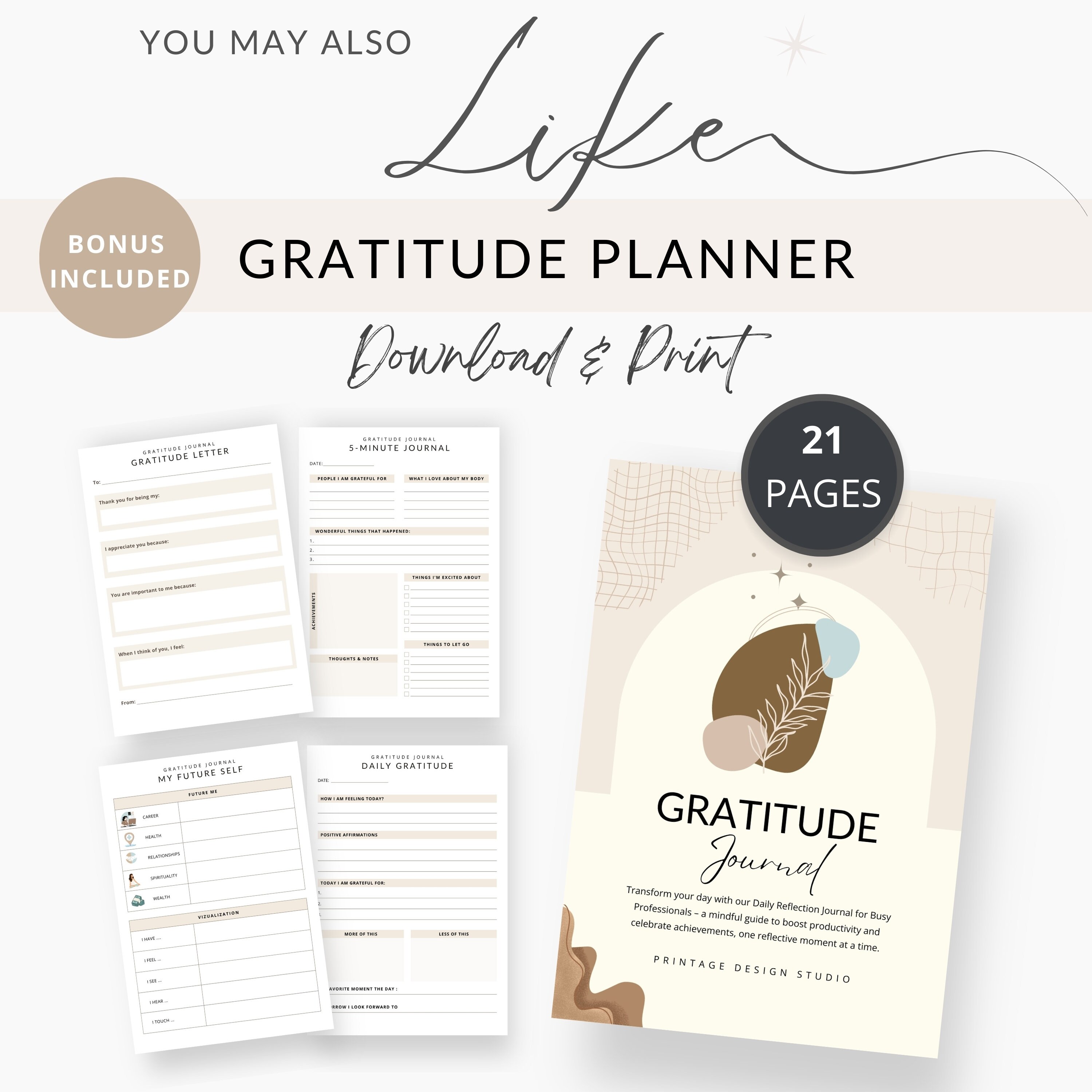 Daily Self Reflection Journal for Personal Growth, Journal of ...