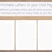 Letters to My Child Printable Journal Pages Bundle, Letters Printable ...
