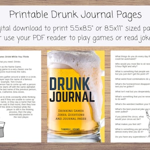 Instant Printable PDF Drinking Games, Hilarious Jokes, Fun Questions ...