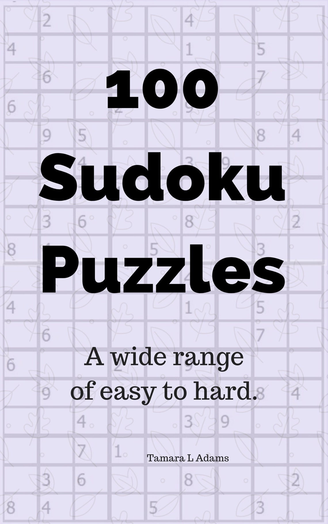 100 Printable Sudoku Puzzles From Easy to Hard With Answer | Etsy