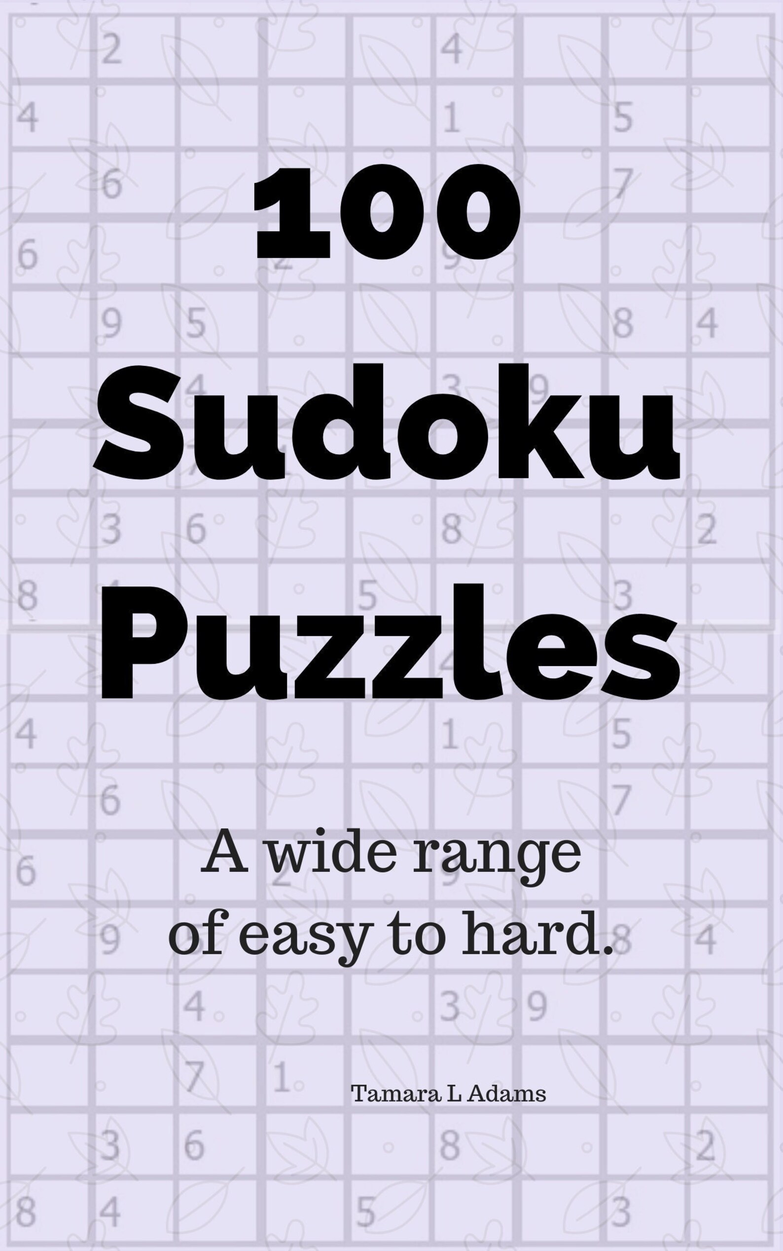 100 Printable Sudoku Puzzles From Easy to Hard With Answer | Etsy