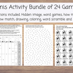 Printable Vasectomy Games Book, Penis Gag Gift, Vasectomy Activities ...