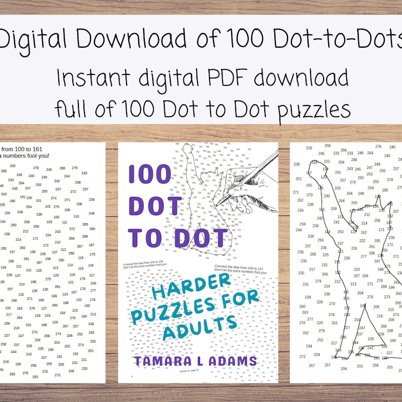Extreme Dot to Dot Puzzle - Etsy
