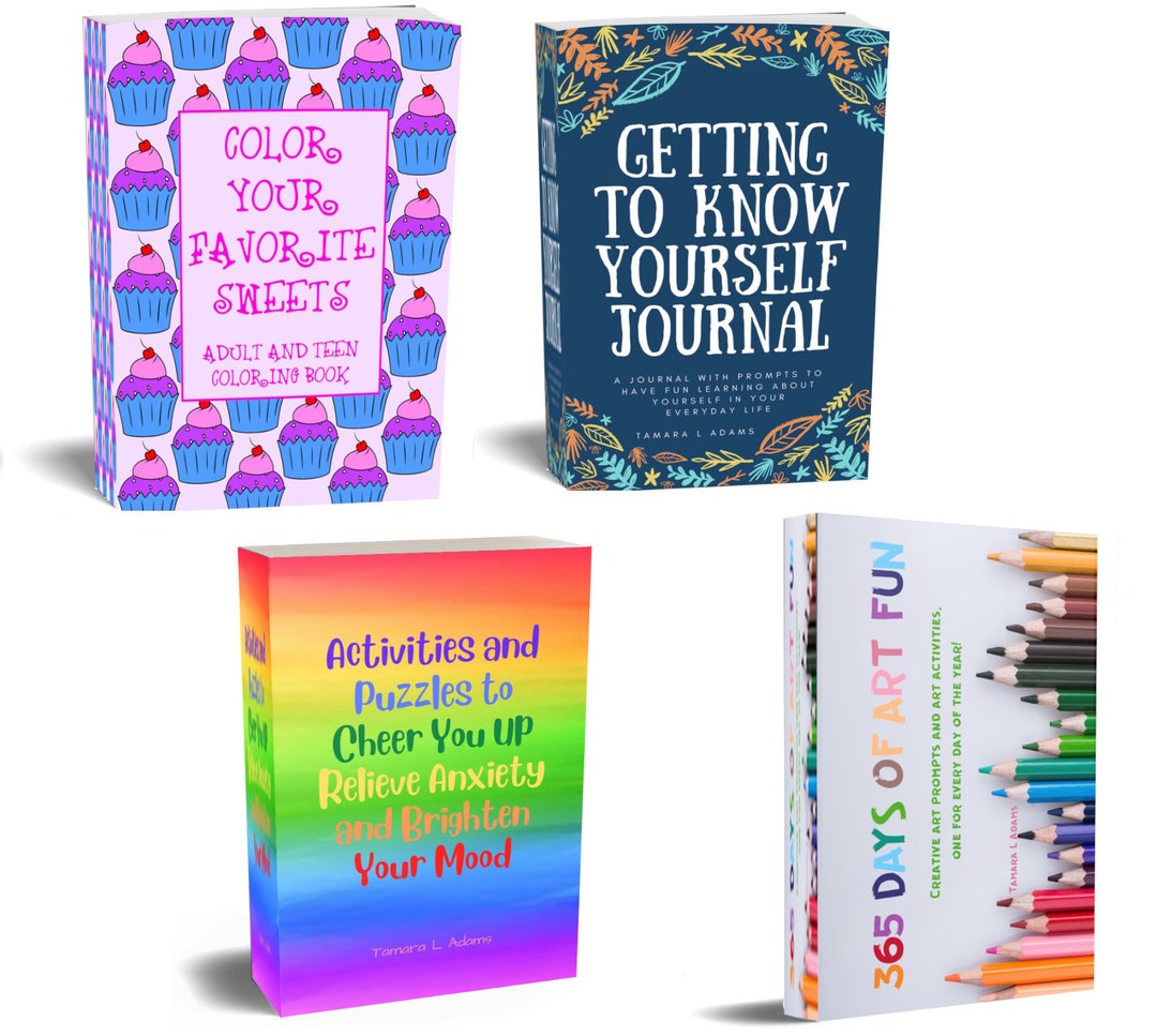 Teen Activity 4 Book Box Set, Teenage Activity Books, Teen Puzzles ...