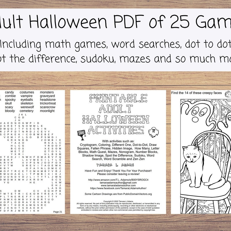 Spot It Games Halloween - Etsy