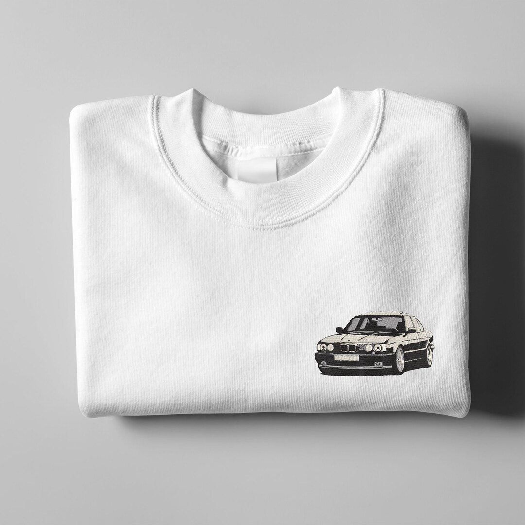 BMW E34, EMBROIDERED Sweater, Bmw SWEATSHIRT, Car Enthusiast Gifts ...