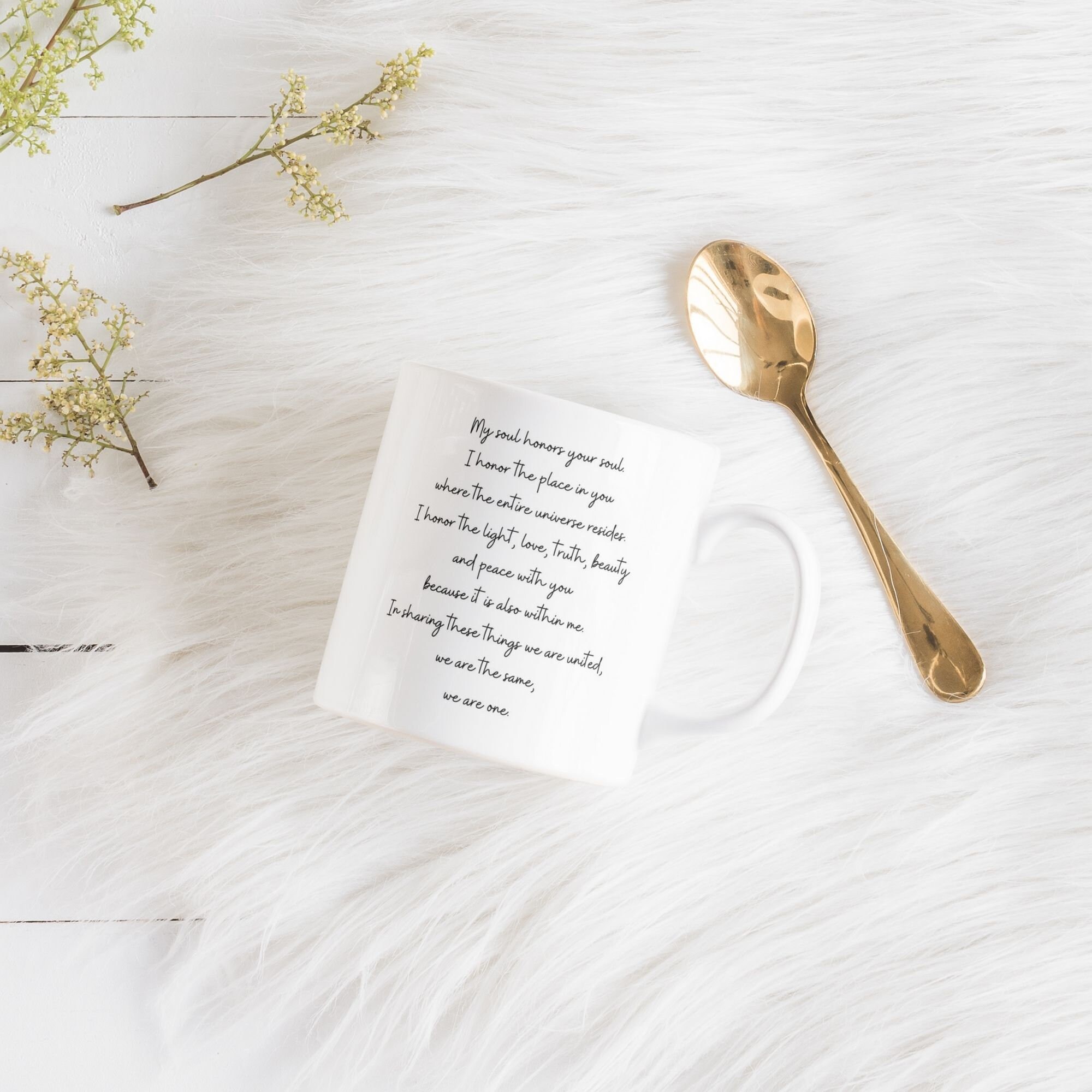 Namaste Mug 11oz, 12oz and 15oz Png, Yoga Studio Decoration, Coffee ...