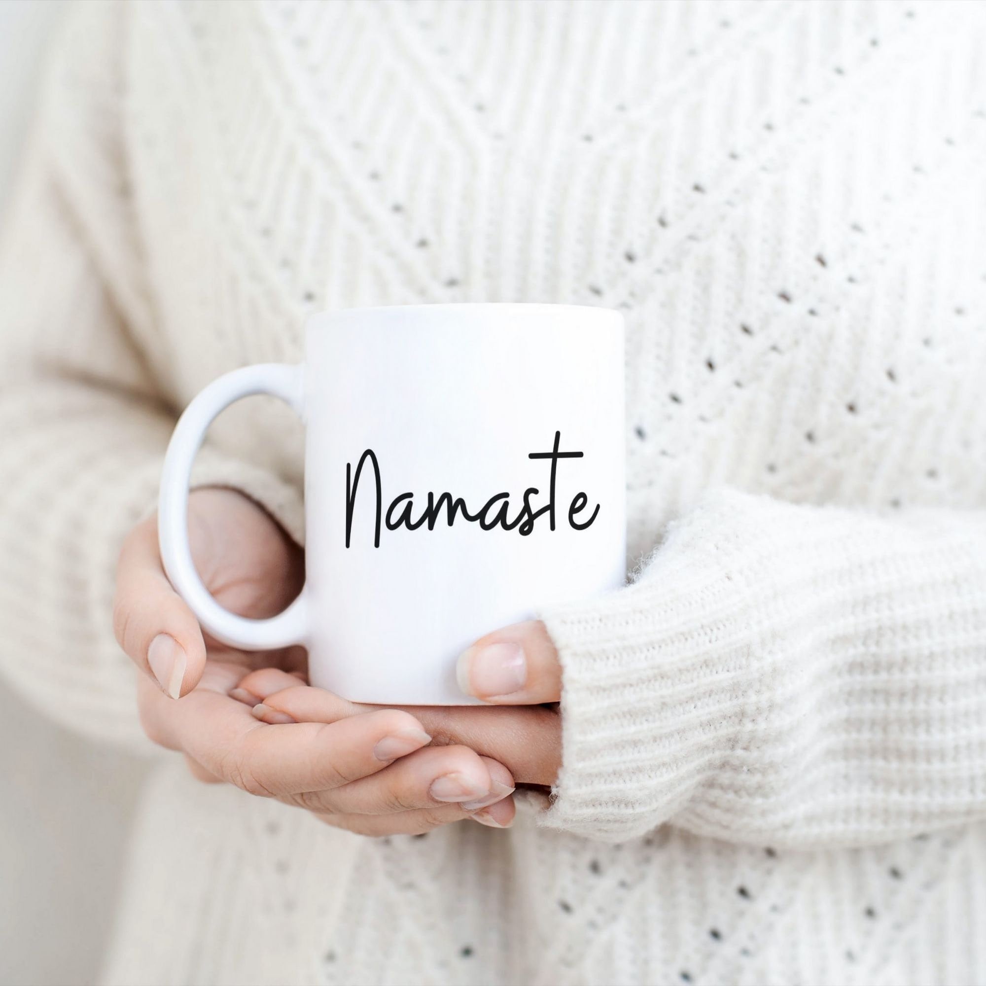 Namaste Mug 11oz, 12oz and 15oz Png, Yoga Studio Decoration, Coffee ...