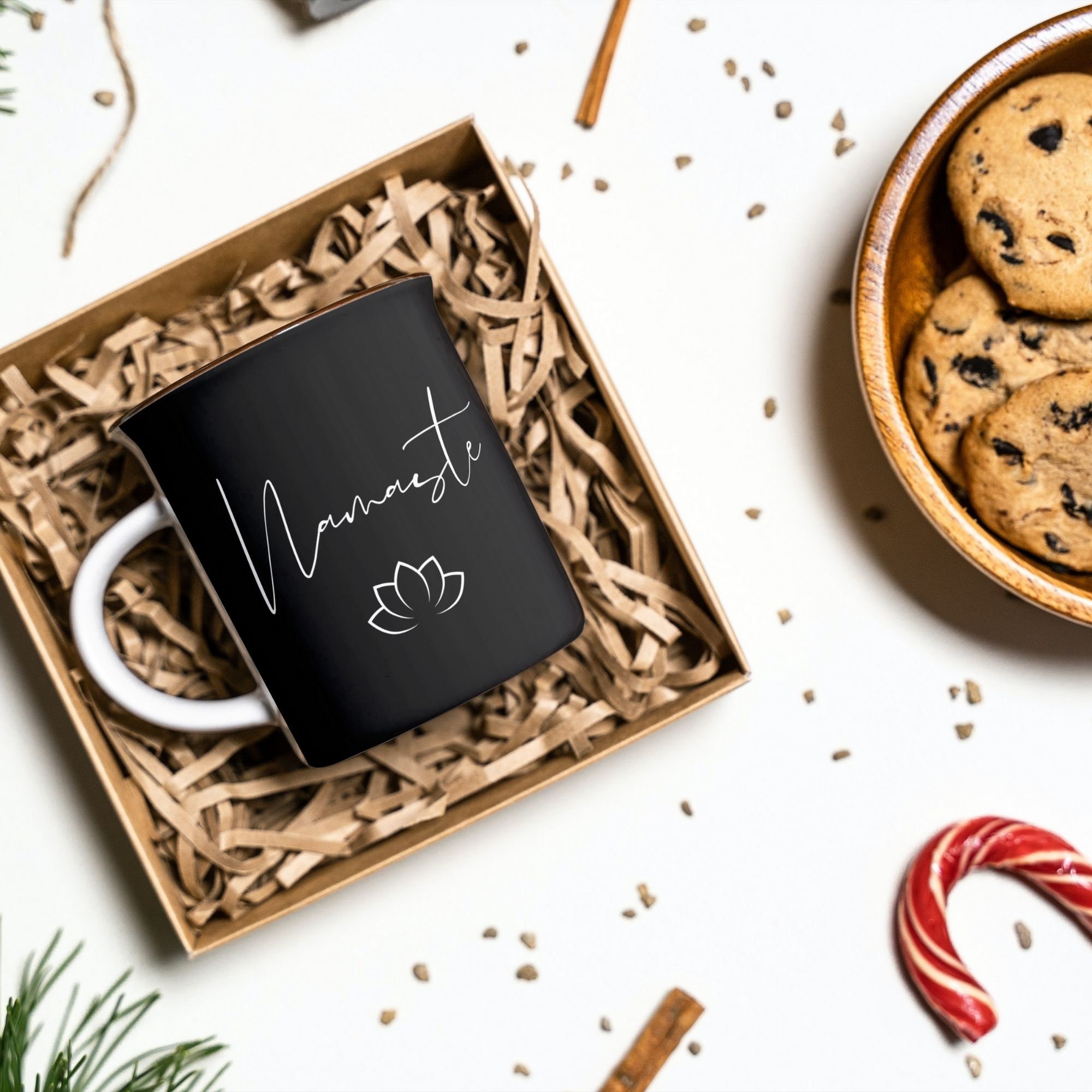 Namaste Mug 11oz, 12oz and 15oz Png, Mug Wrap Sublimation Design ...