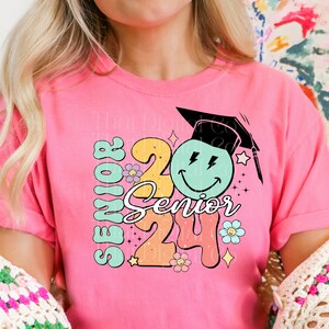 Retro Senior 2024 Svg, Class of 2024, 2024 Graduate, Graduation Svg ...