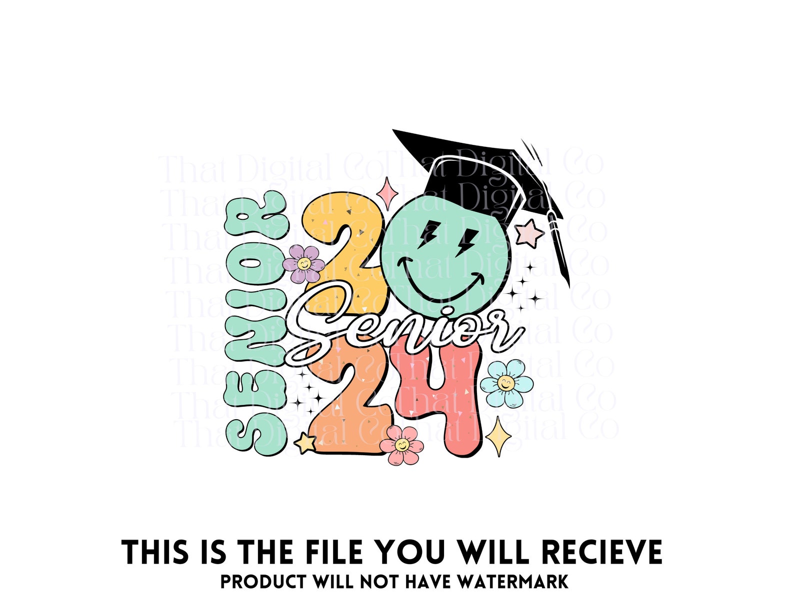 Retro Senior 2024 Svg, Class of 2024, 2024 Graduate, Graduation Svg ...