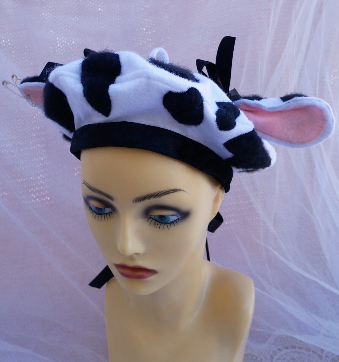 Handmade Cow Beret - Etsy