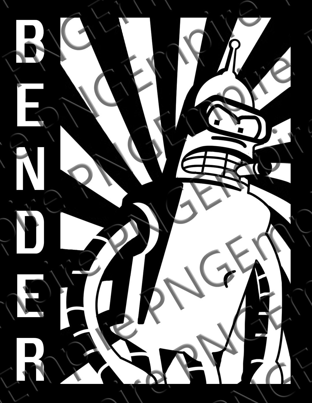 Bender Design PNG/SVG/PNG - Etsy