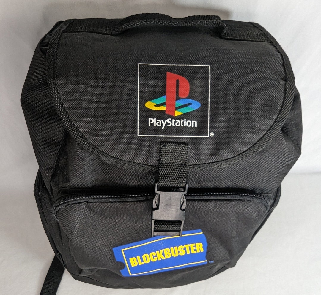 90s ERA PS1 Playstation 1 Blockbuster Promotional Bag/backpack, Retro ...