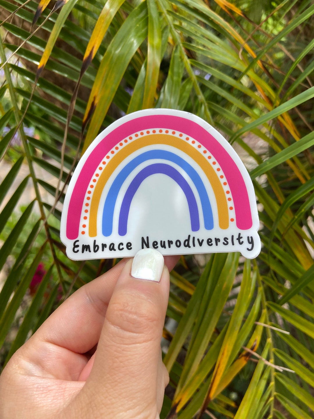 Embrace Neurodiversity Sticker | Great for People Who Are ...