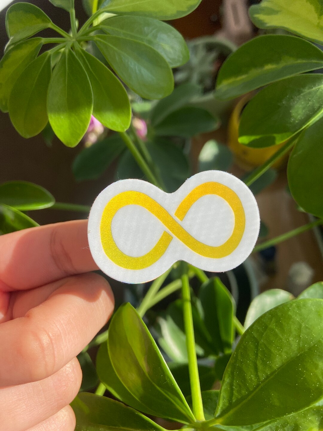 Autism Gold Infinity Sticker | Shiny Finish | Autism Pride Stickers ...