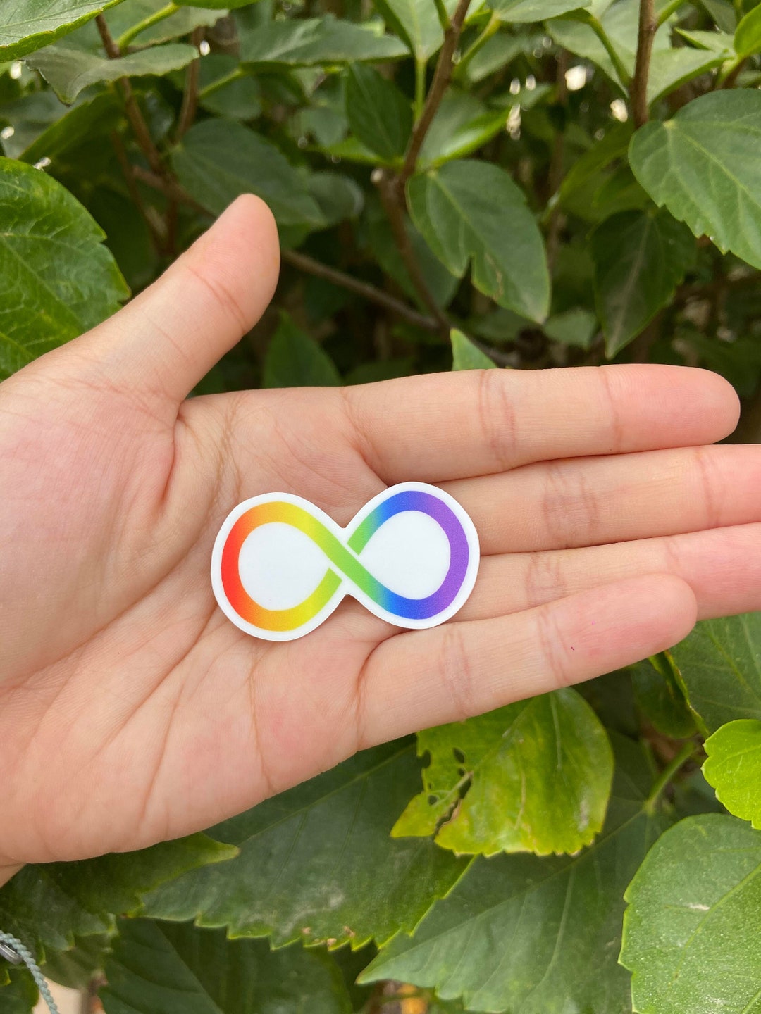 Neurodivergent Infinity Symbol Sticker Autism Pride, Autism Stickers ...