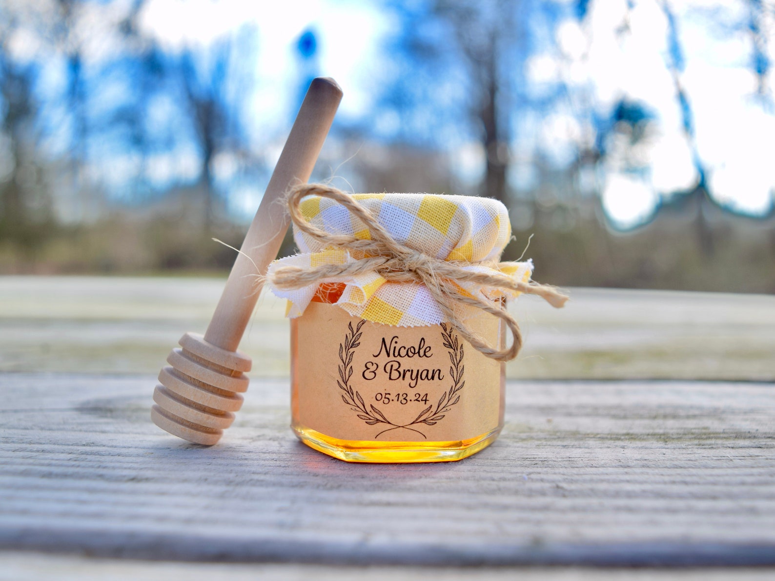 Honey Jar Wedding Favors - Wedding Favors for Guests - Bridal Shower ...