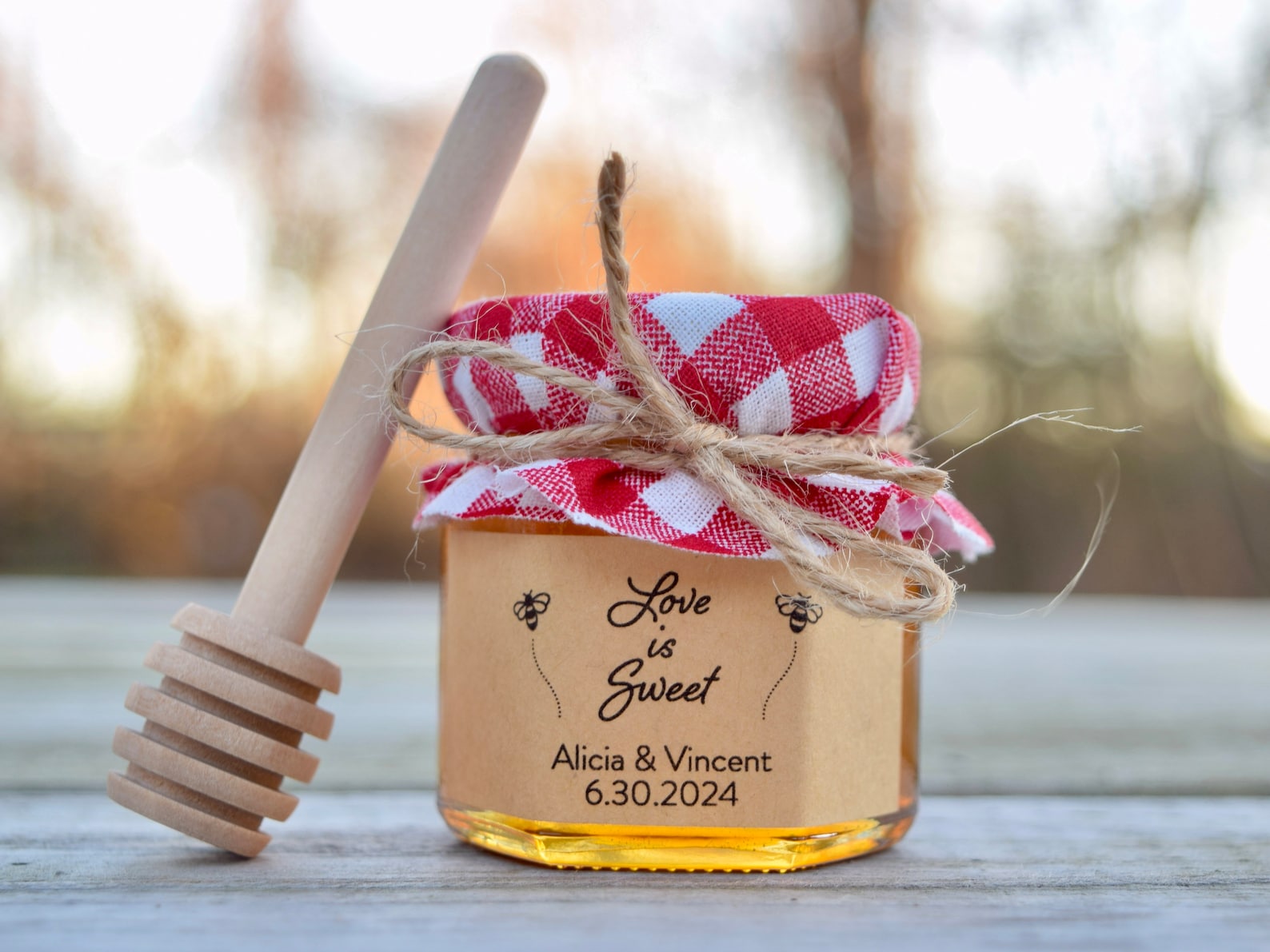 Honey Jar Wedding Favors - Wedding Favors for Guests - Bridal Shower ...