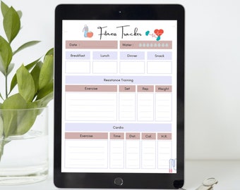 Physical Activity Planner - Etsy