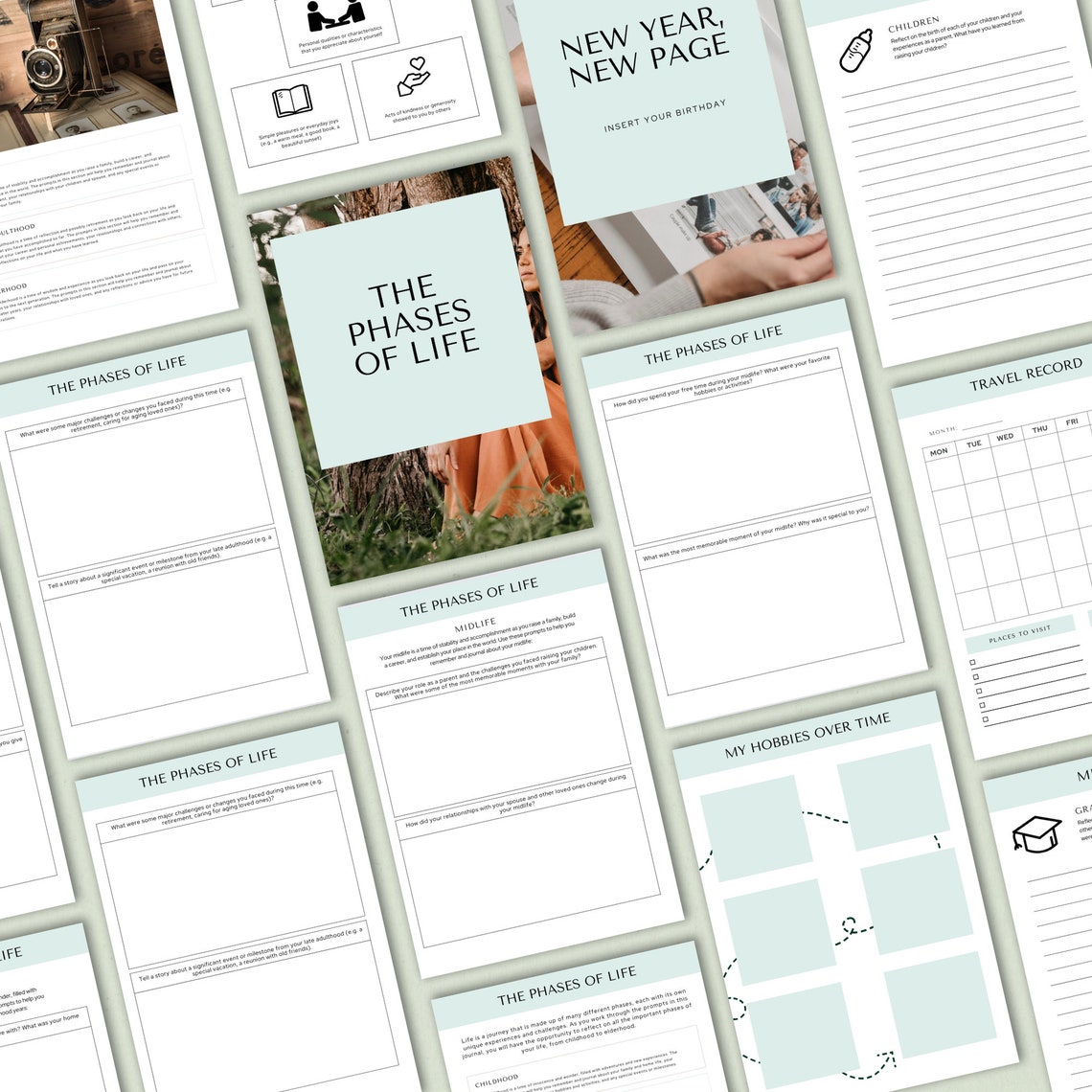 Life Story Journal Memory Journal Legacy Journal Printable Journal ...