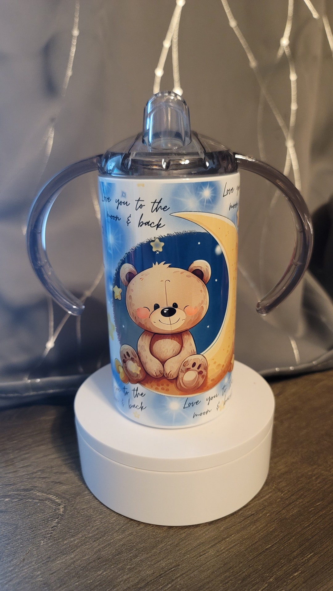 Love You to the Moon and Back Sippy Cup - Etsy