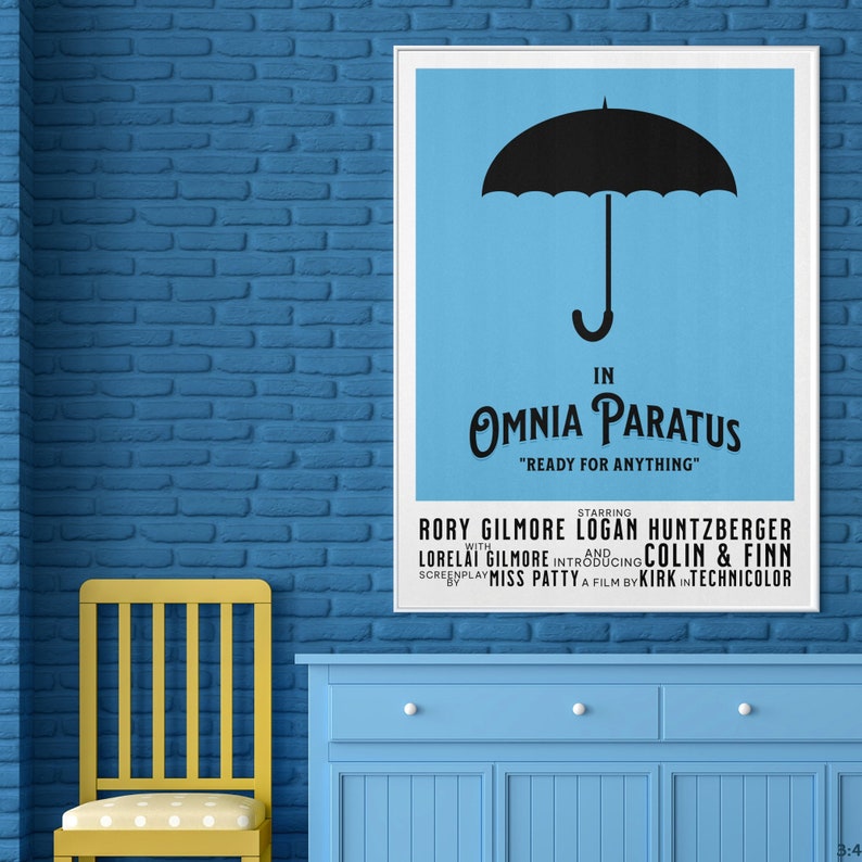 Gilmore Girls Retro Movie Poster, Vintage Decor, Retro Wall Art ...