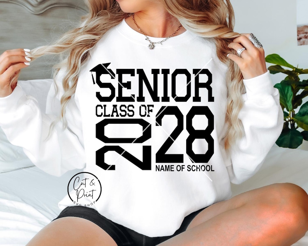 Senior 2028 SVG, Senior 2028 PNG, Class of 2028 Svg, Png, Senior Shirt ...