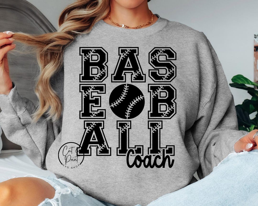 Baseball Coach SVG, Baseball Png File, Baseball Varsity Letter Svg ...