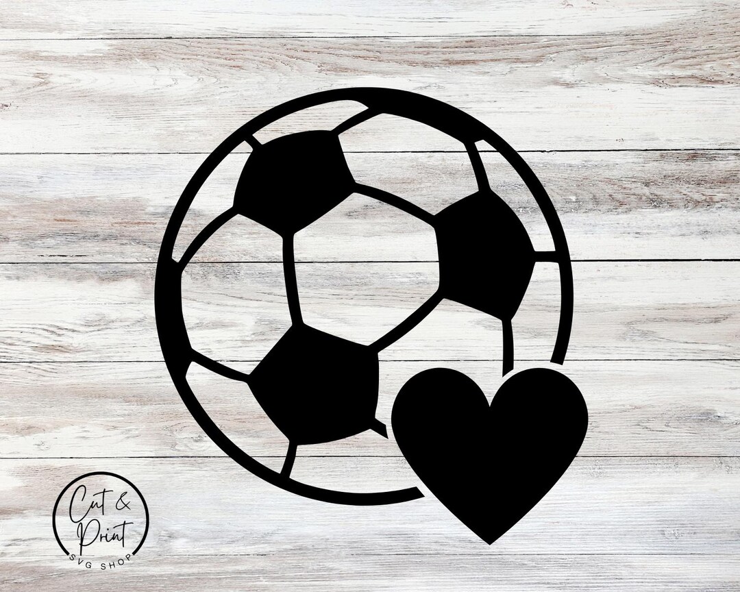 Soccer SVG, Soccer Png, Soccer Heart SVG, Soccer Heart SVG, Soccer Png ...