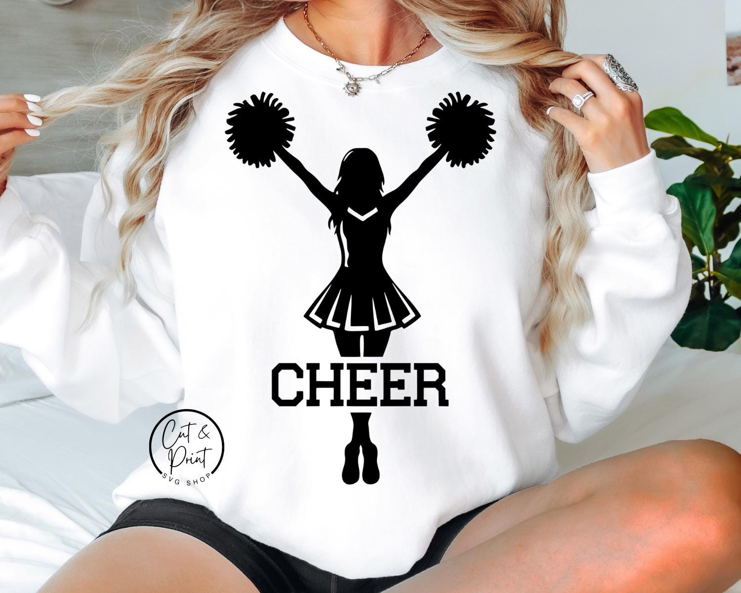 Cheerleader SVG, Cheerleader PNG, Cheerleader Heart Cutout Svg, Cheer ...