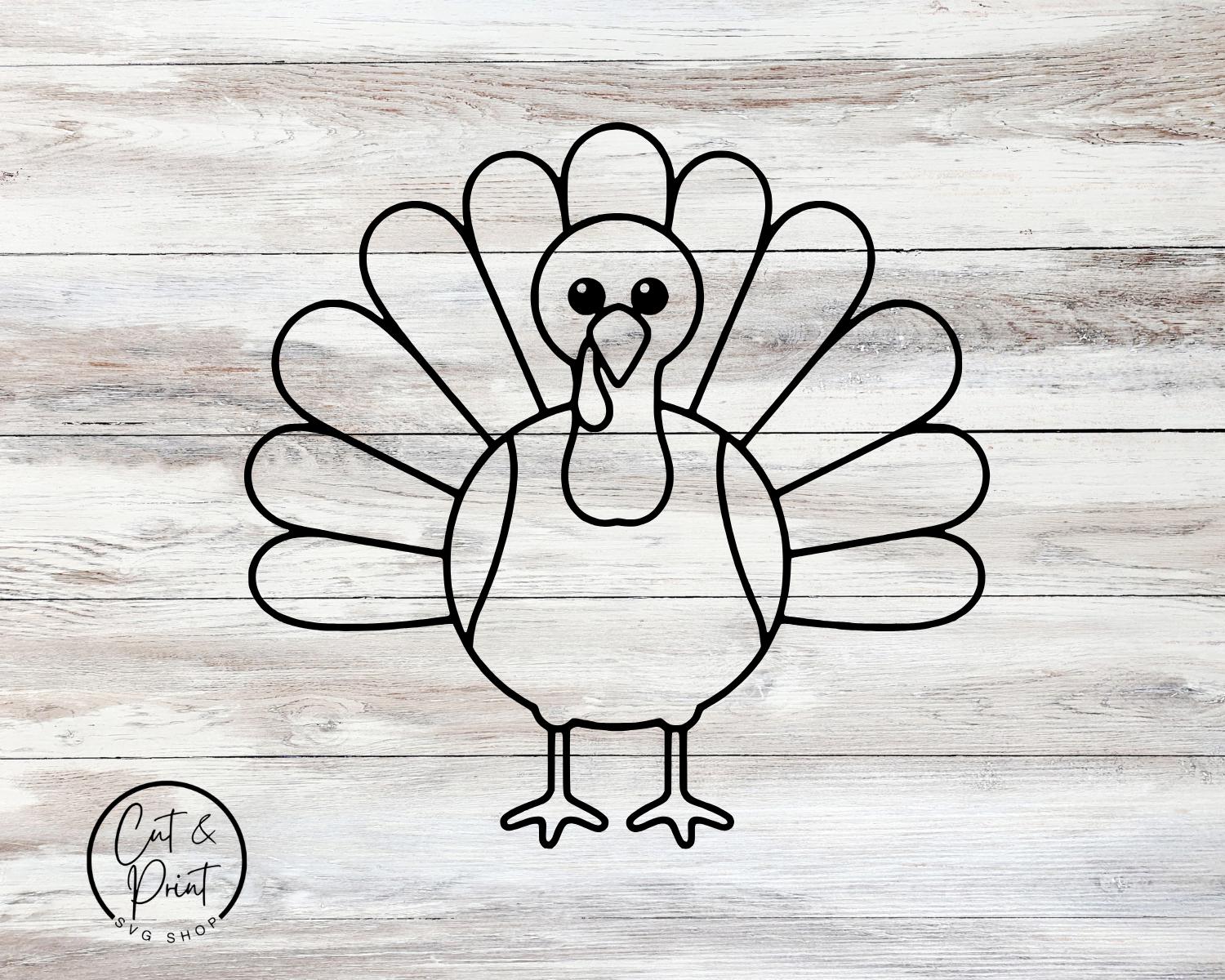 Turkey SVG, Turkey Png, Thanksgiving Turkey SVG, Thanksgiving Turkey ...