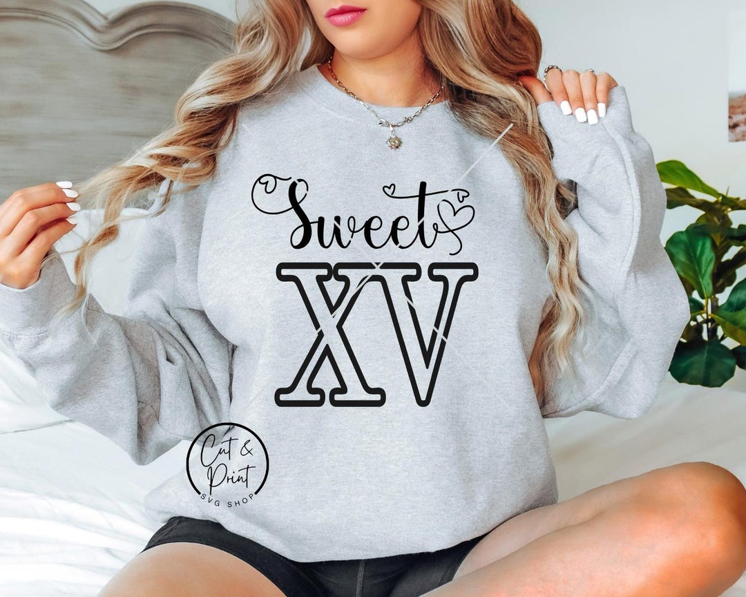 Sweet Fifteen SVG, Sweet Fifteen PNG, Sweet 15 Svg, Png, Sweet ...