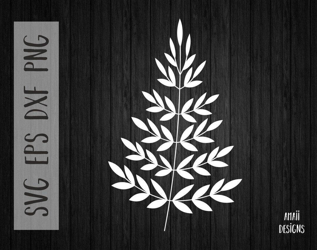 Plant Svg Branch Downloadable File Leaves Digital Vector - Etsy