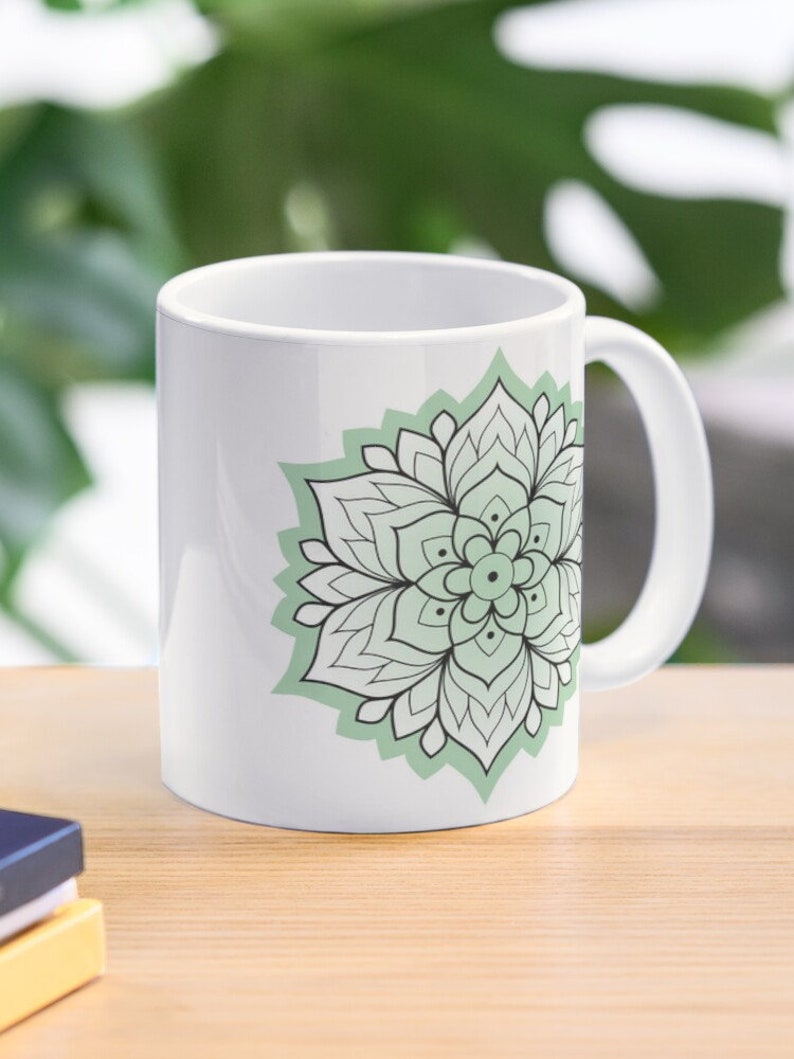 Minty Mandala SVG, Digital Vector Download Files for Cutting, Cricut ...