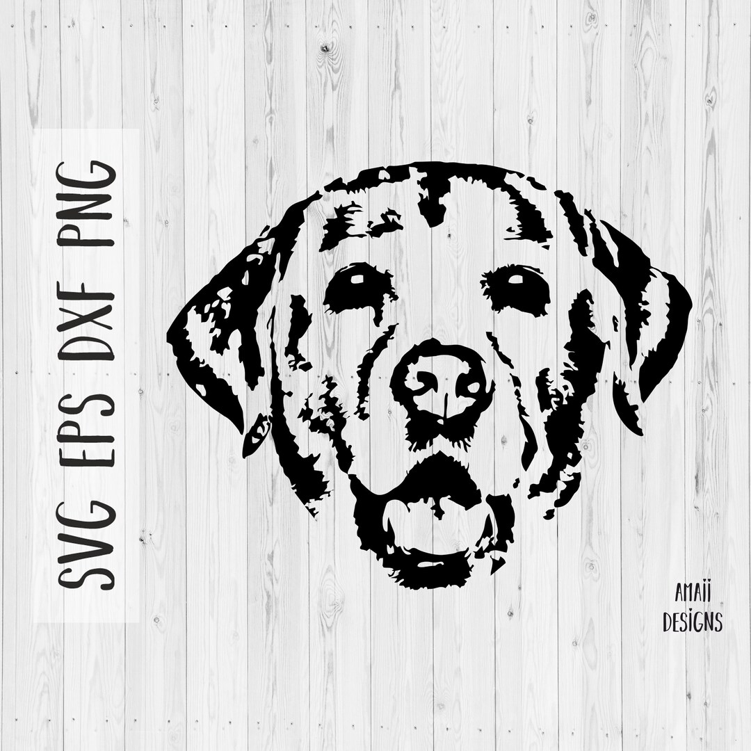 Happy Labrador SVG, Animal Digital Vector Download Files for Cutting ...