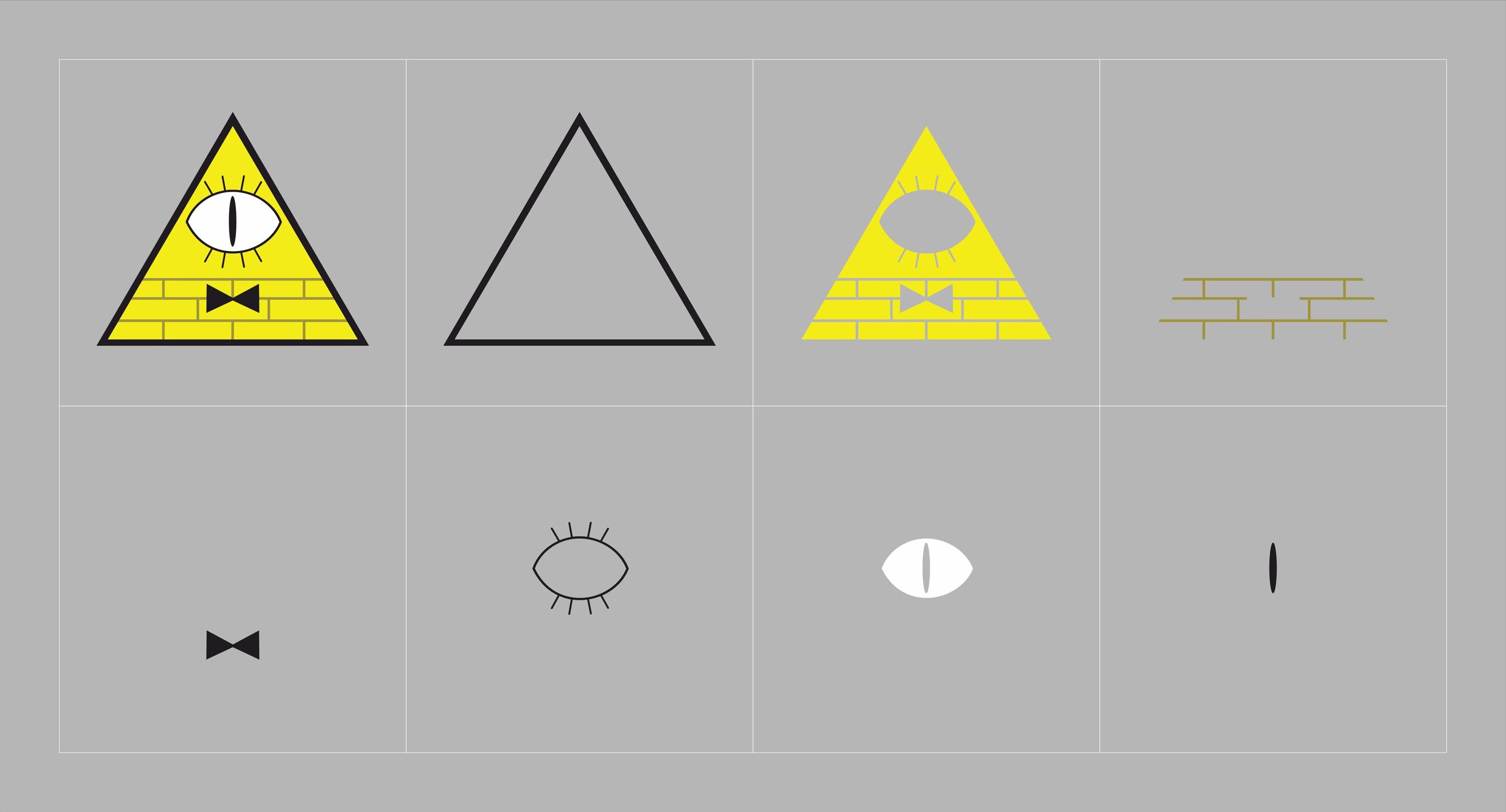 Bill Cipher SVG, Gravity Falls Downloadable File, Bill Cipher Digital ...