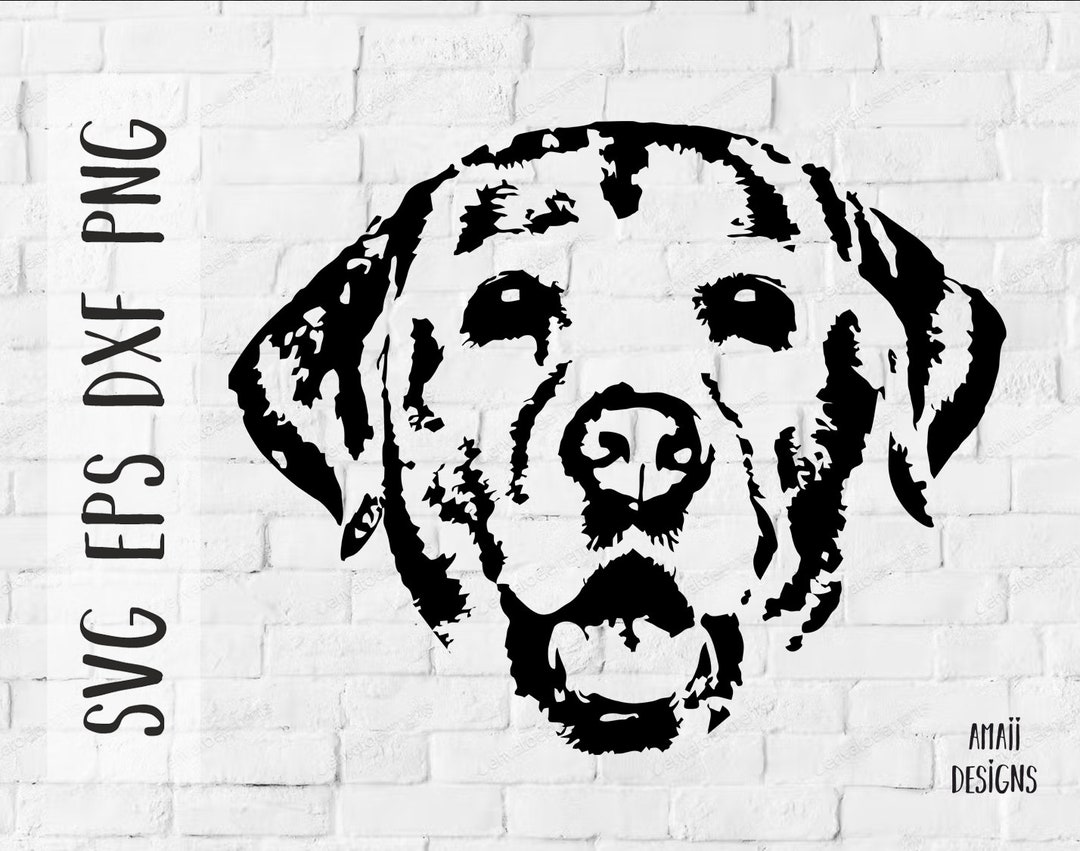 Happy Labrador SVG Animal Digital Vector Download Files for - Etsy