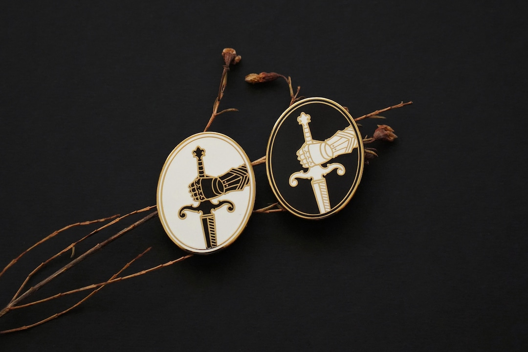 Sword Cameo Pin - Etsy