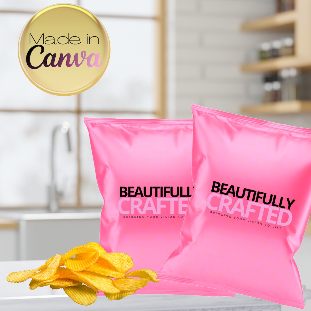 Custom Chip Bags - Etsy