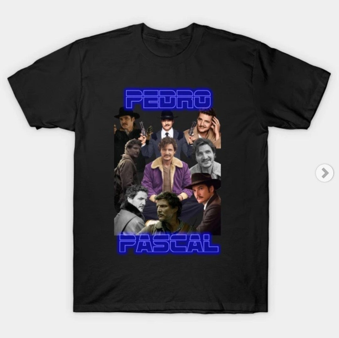 Pedro Pascal T-shirt PNG Digital - Etsy