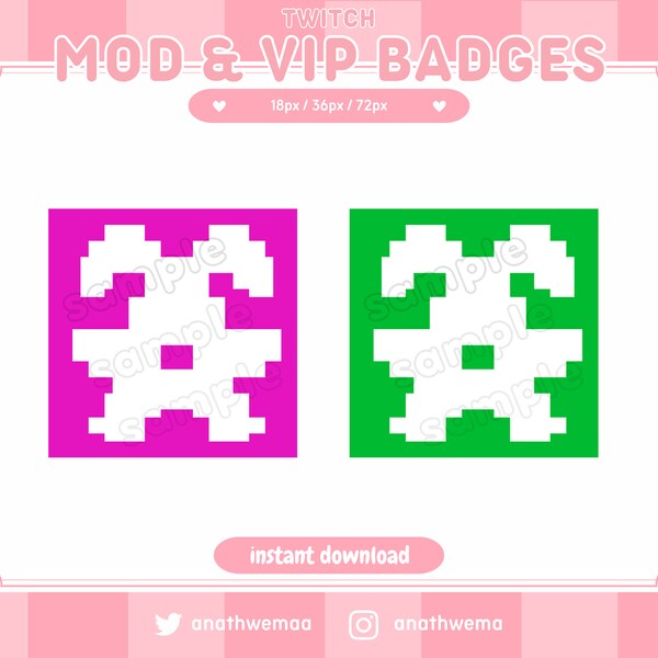 Twitch Mod Icon - Etsy
