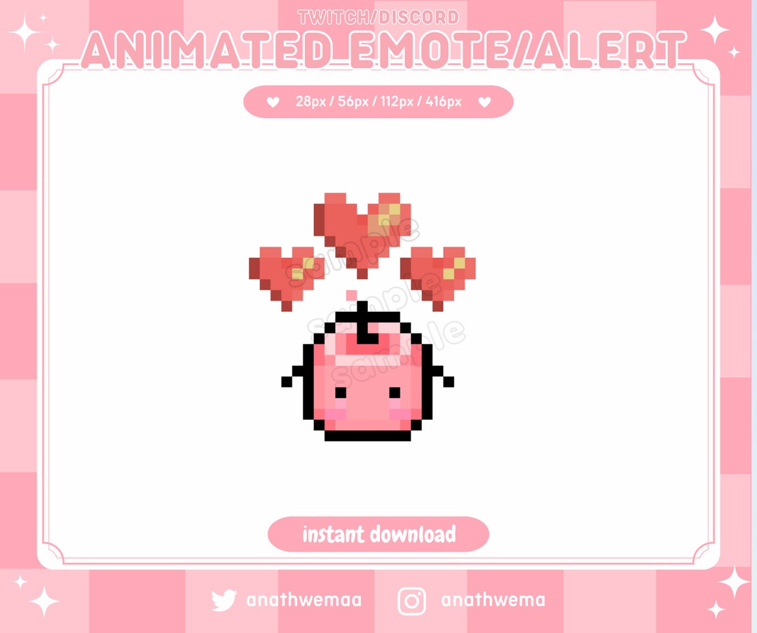 ANIMATED Stardew Valley Bouncing Junimo Twitch Alert Emote | Cute Pixel ...